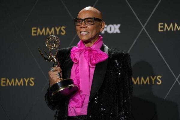 In Pictures: Bold colours take over TV’s biggest night at Emmy Awards ...