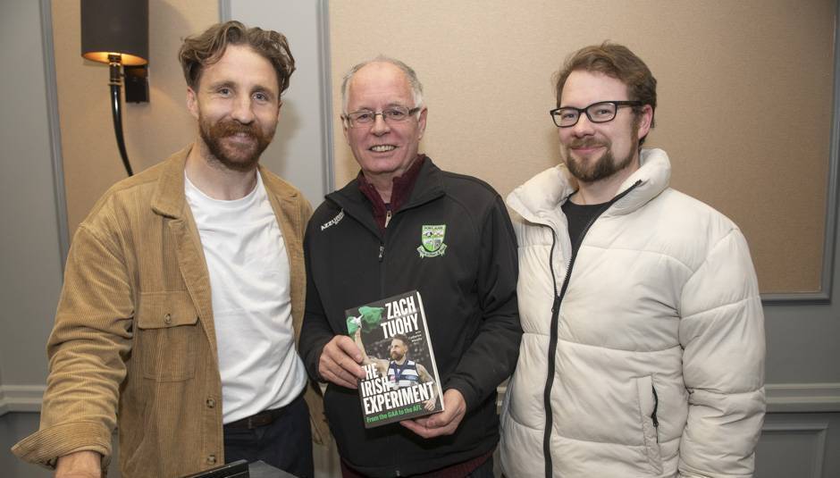 Zach Tuohy launches autobiography - Homepage - Laois Nationalist