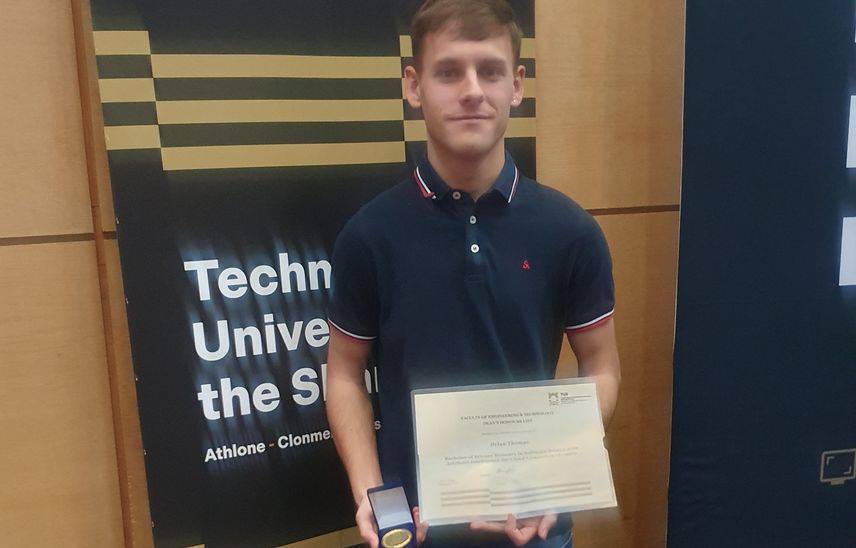 Top class Laois student wins TUS award - News - Laois Nationalist