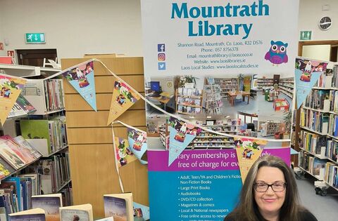 Laois author was guest of honour for Ireland Reads Day in Mountrath ...