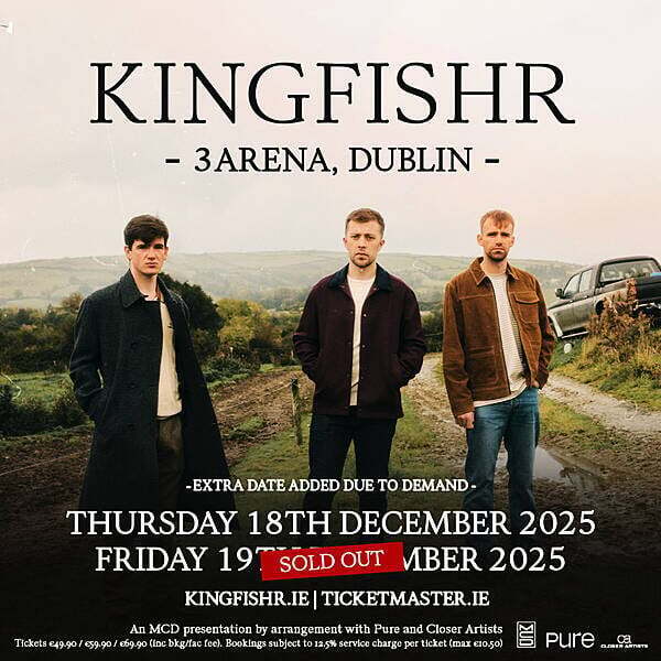 Kingfishr announce second date at Dublin's 3Arena - Entertainment ...
