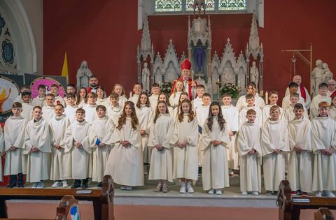 Confirmation day in Church of the Sacred Heart, Stradbally - News ...