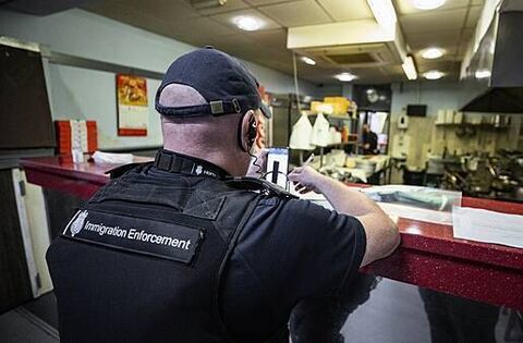 234 arrests following 187 immigration enforcement raids in Northern ...